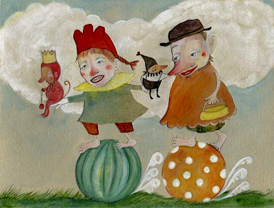 Gloria Freshley Art and Design: Lisa Kaser....On the Way to Something ...